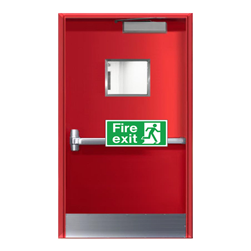 Emergency Fire Exit Door Application: Industrial at Best Price in Navi ...