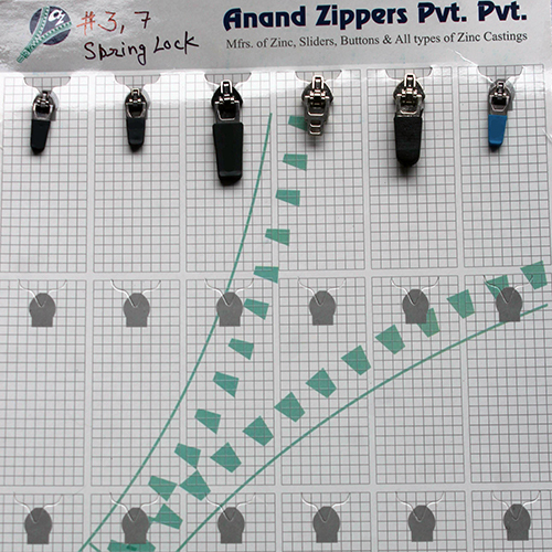 3 And 7 No Spring Lock - Other Metal, Sizes 3 And 7, Available Colors ...