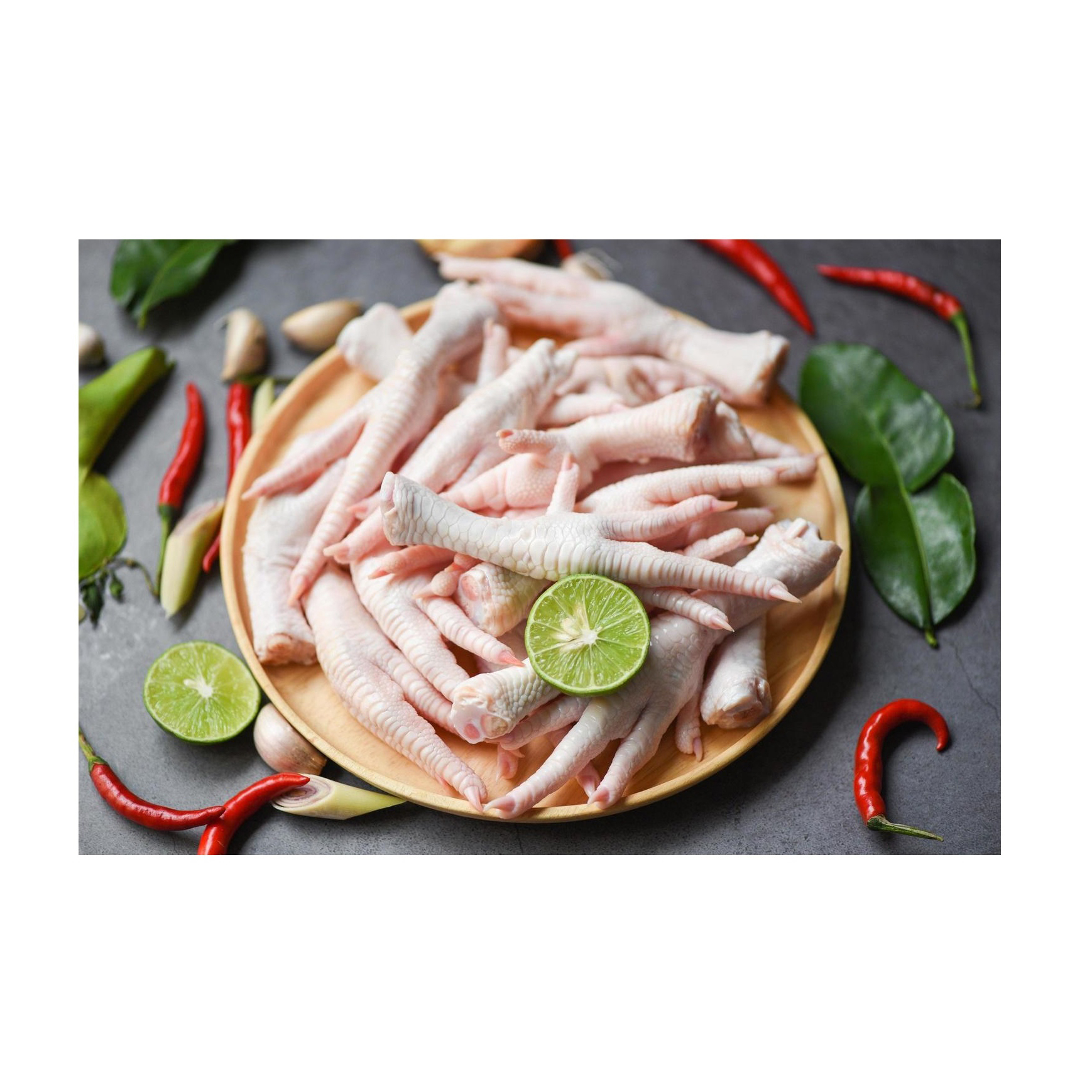 Halal Frozen Chicken Feet/chicken Paws Top Selling Premium Halal Frozen ...