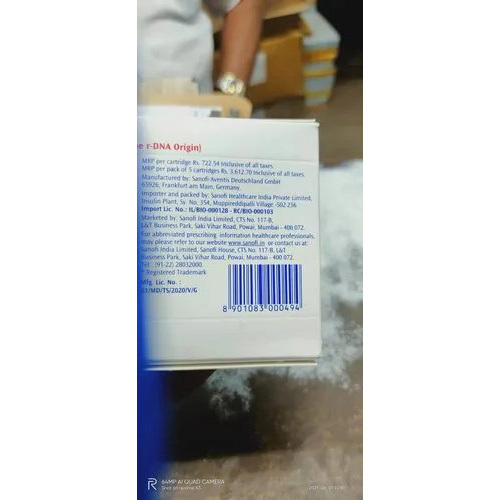 Lantus Cartridge Injection at Best Price in Delhi, Delhi | Av Pharma