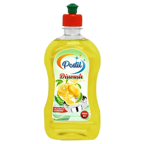 500ml Dishwash With Power Of Lemons - Chemical, 500ml Size, Transparent ...