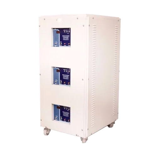 15 Kva Three Phase Servo Voltage Stabilizer For Wire Cut Design: Plain ...