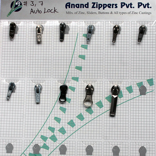 Zipper Lock - Color: Multicolor at Best Price in Delhi | Anand Zippers ...
