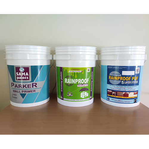 Paint Distemper Plastic Bucket - Color: Multicolor at Best Price in ...