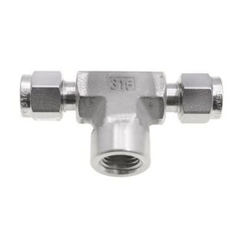 Silver Female Branch Tee at Best Price in Mumbai | Premium Hydraulics