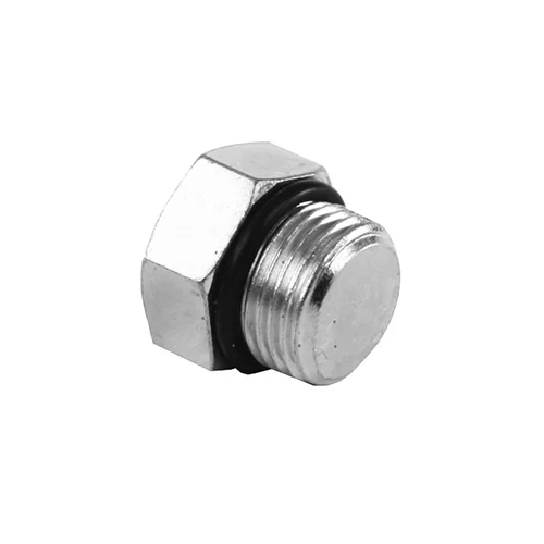 Stainless Steel Threaded Plug - Stainless Steel, Gray, Coated Surface ...