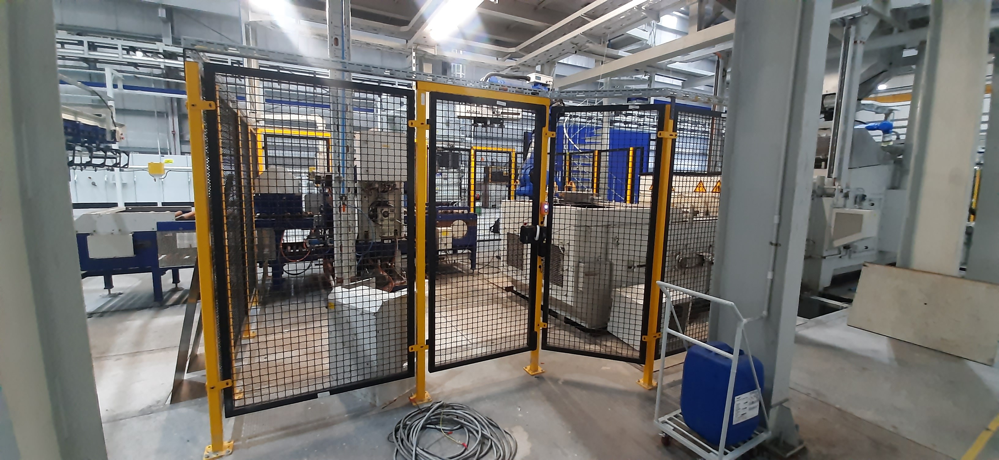 Industrial Machine Fencing (heavy Duty Series) - Color: Yellow at Best Price in Vadodara ...