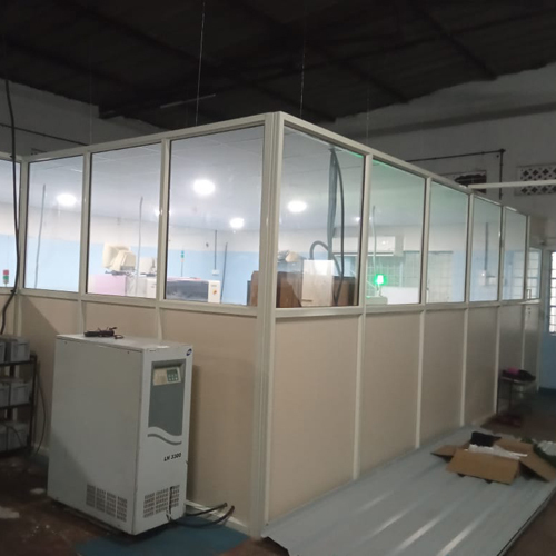 Aluminium Office Partition - Color: Gray at Best Price in Pune ...