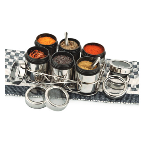 Stainless Steel 6in1 Masala Dabba Size: Customized at Best Price in ...