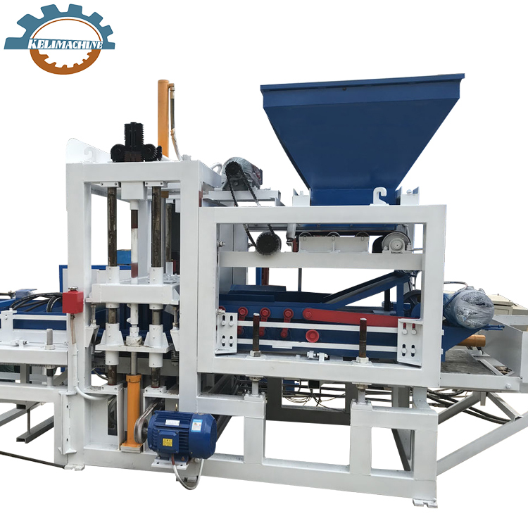 Vibration Pressure Hollow/solid/paver Concrete Brick Making Machine ...
