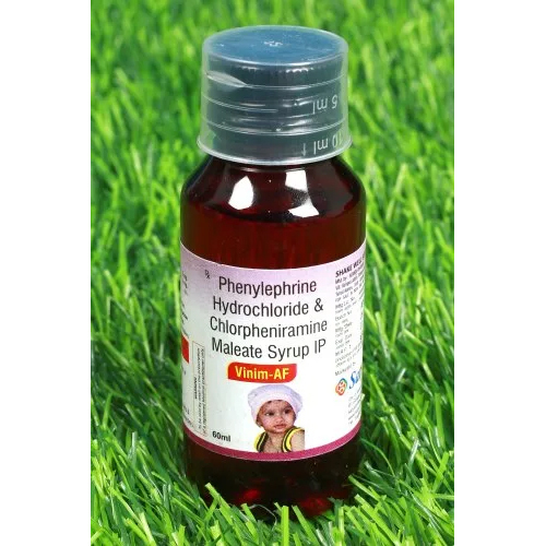 Vinim - Af Syrup Ingredients: Phenylephirine Hydrochloride ...
