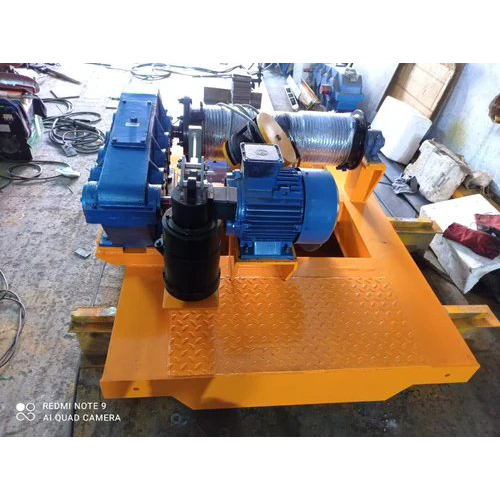 Double Girder Crab Hoist Trolley - Color: Yellow & Blue at Best Price ...