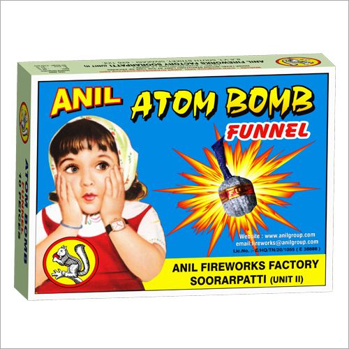 Atom Bomb Funnel Firecrackers at Best Price in Sivakasi | Anil ...