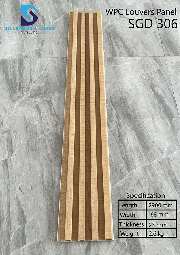 Wpc Louver Wall Panel Office at 450.00 INR in Kolkata | Studio Global ...