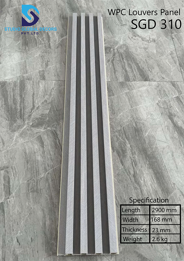 Wpc Fluted Wall Panels at 450.00 INR in Kolkata | Studio Global Decors ...