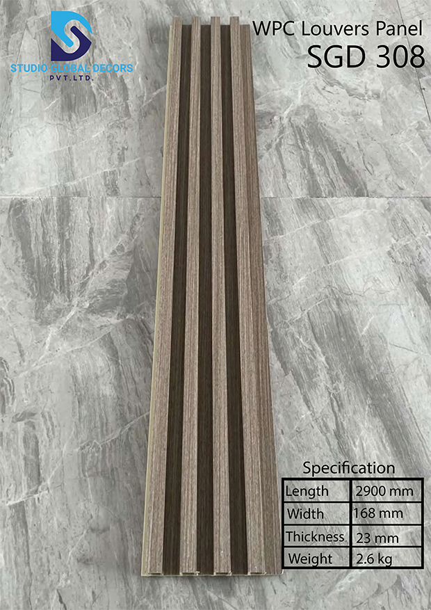 Wpc Louvers Wall Panel For Commercial at 450.00 INR in Kolkata | Studio ...