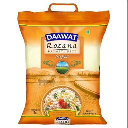 5 Kg Super Dawat Rozana Basmati Rice - Cultivation Type: Common at Best ...