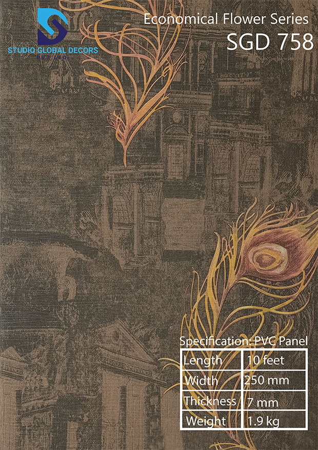 Decorative Flower Pvc Panel at 200.00 INR in Kolkata | Studio Global ...
