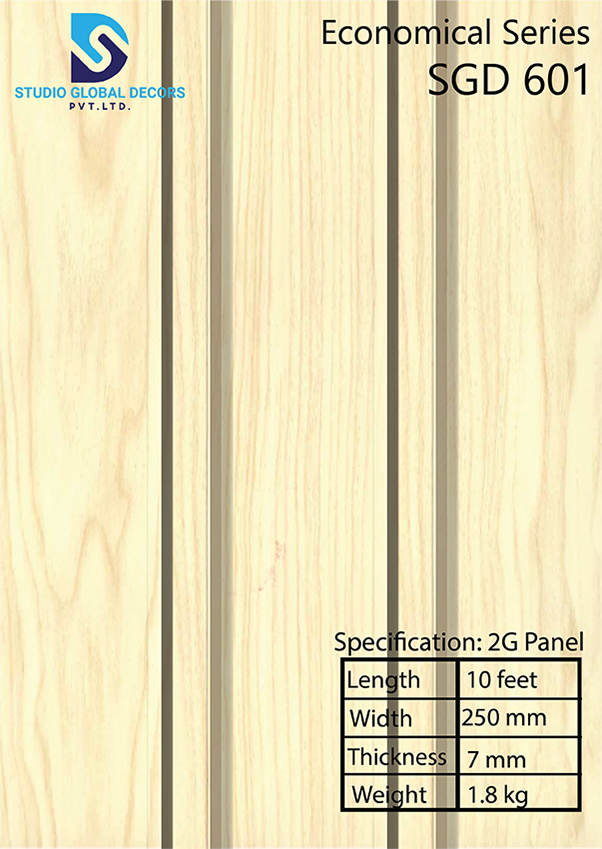 2 Groove Pvc Wall Panel at 200.00 INR in Kolkata | Studio Global Decors ...