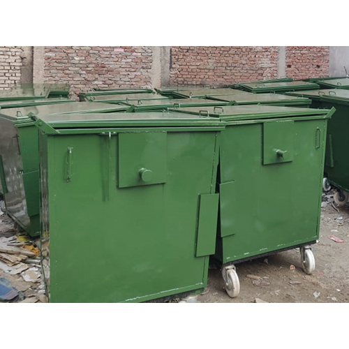 1100 Litre Mild Steel Dustbin at 13500.00 INR in Ghaziabad | Aman ...