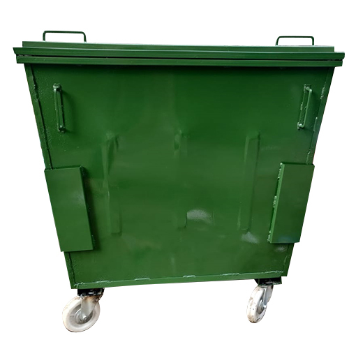 1100 Litre Mild Steel Dustbin - Application: Commercial at Best Price ...