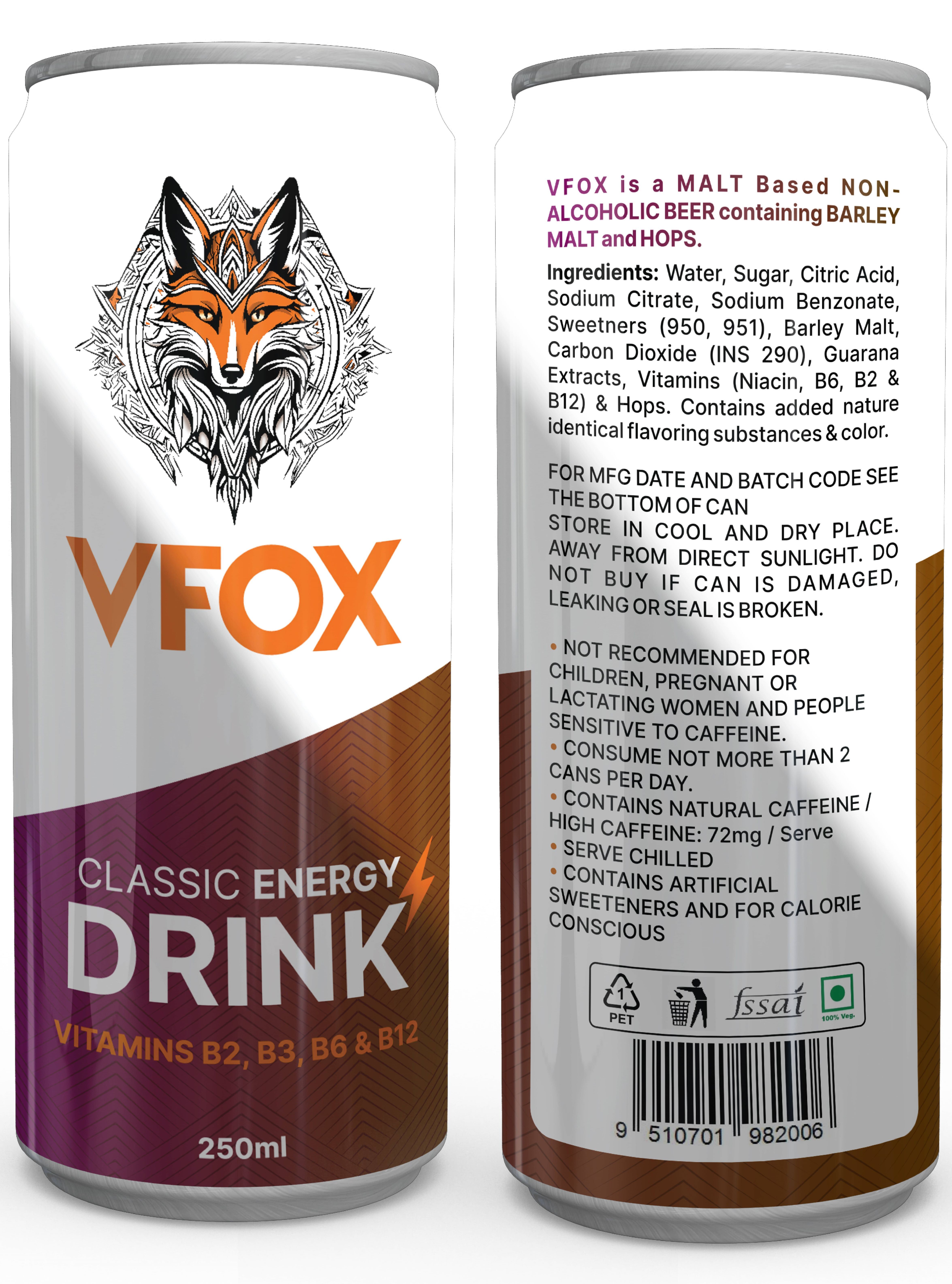 Vfox Energy Drink at Best Price in Ahmedabad, Gujarat | Vaishvi Goods India Llp
