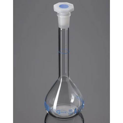 Transparent Flask Volumetric Accurate Dimension Durable Quartzware at ...