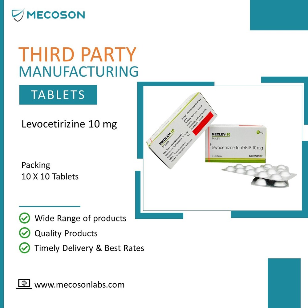 10mg Levocetirizine Tablets Ip General Medicines at Best Price in Surat ...