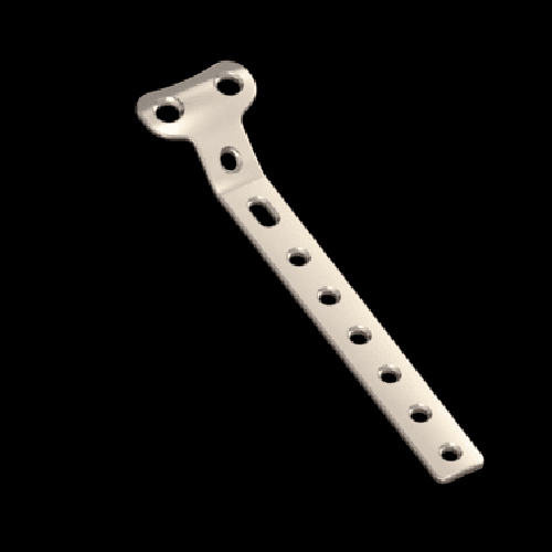 Quadrilateral Acetabular Plate - Steel Material, Sterilized | Silver ...