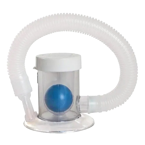 1 Ball Spirometer - Pvc Material, Single Chamber Design, White Color ...