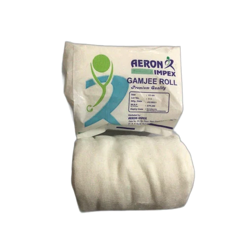 White 15 Cm Sterile Gamjee Roll at Best Price in Mumbai | Aeron Impex
