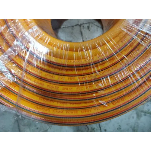 Spray Hose Pipe - Rubber, 1/2 Inch Size, Black Color | Durable ...