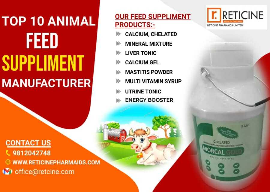 Veterinary Feed Supplement Manufacturer In Kerala at Best Price in Ambala Cantt | Reticine ...