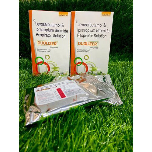 Levosalbutamol And Ipratropium Bromide Respule at Best Price in ...