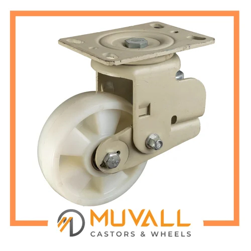 White Nylon Spring Loaded Caster Wheel at Best Price in Bengaluru ...