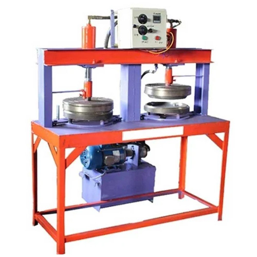 Hydraulic Double Die Paper Plate Machine at Best Price in Indore | Sakshi Enterprises