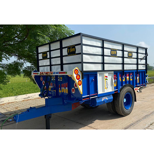 Iron Agricultural Royal Blue Tractor Trolley at Best Price in Sangrur ...