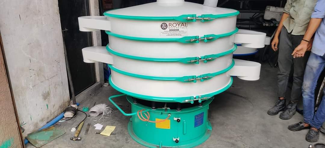 Stainless Steel Circular Vibratory Screen at 70000.00 INR in Ahmedabad ...