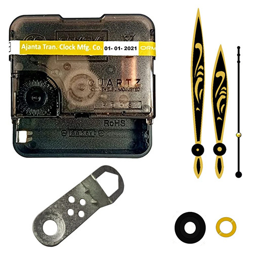 Black Ajanta Wall Clock Movement Machine at Best Price in Jaipur ...