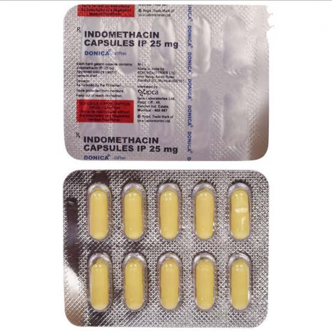 Donica Caps 25mg Ingredients: Indomethacin at Best Price in Mumbai ...