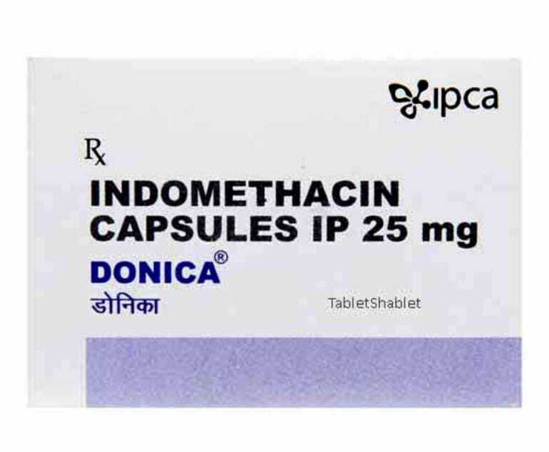 Donica Caps 25mg Ingredients: Indomethacin at Best Price in Mumbai ...