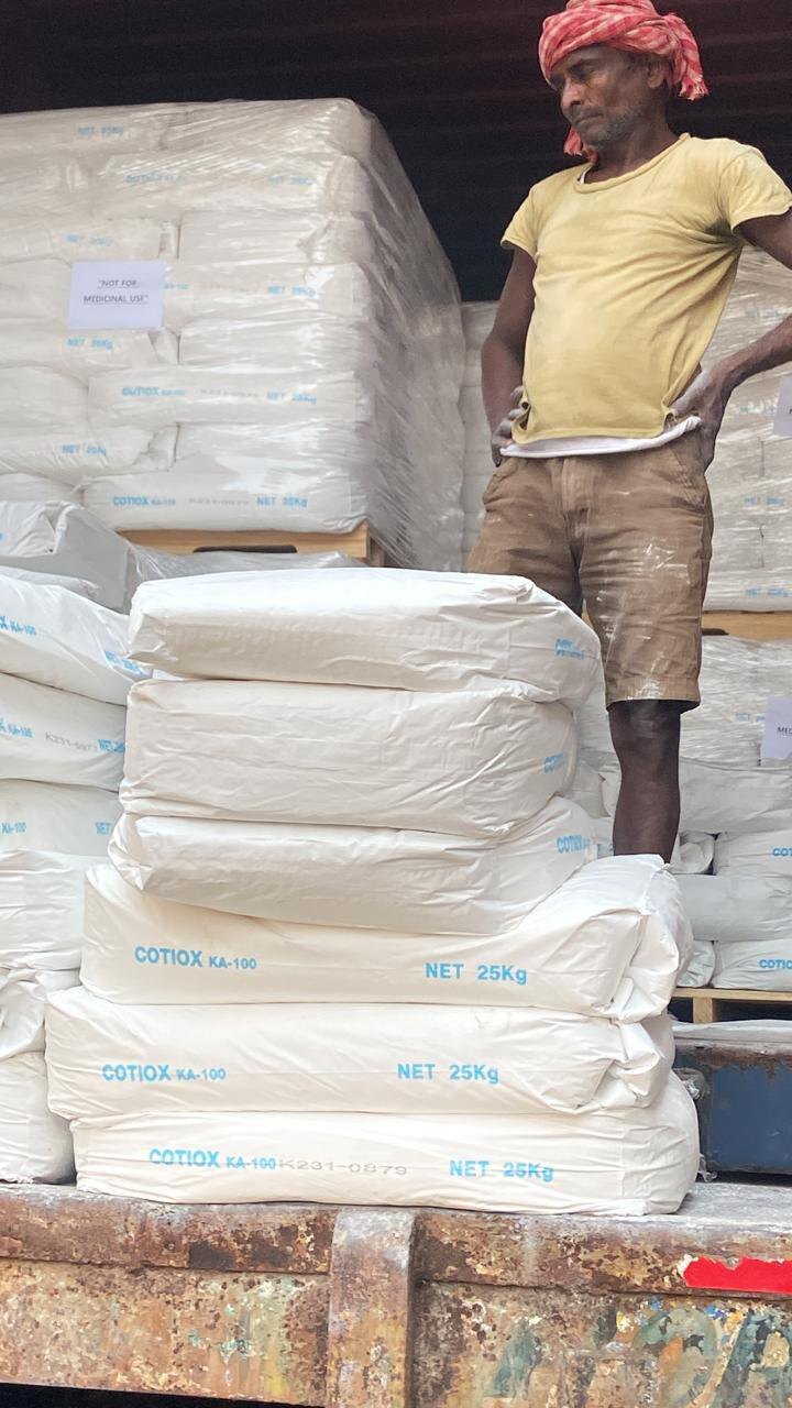 Cotiox Ka 100 White Titanium Dioxide Anatase Application: Industrial at ...