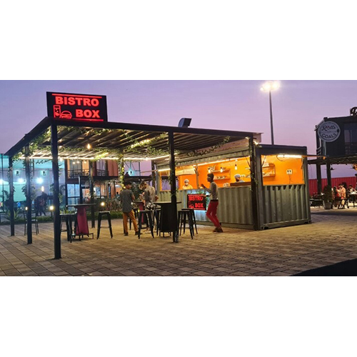 Black Commercial Portable Shop at Best Price in Thane | Anteya Design ...