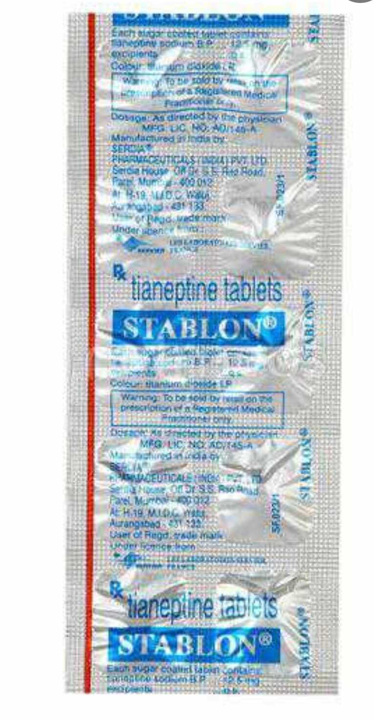 Stablon Tianeptine Sodium Tablets Keep Dry & Cool Place at Best Price ...