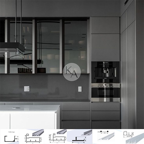 Aluminum Kitchen Profile at Best Price in New Delhi, Delhi | Kohli ...