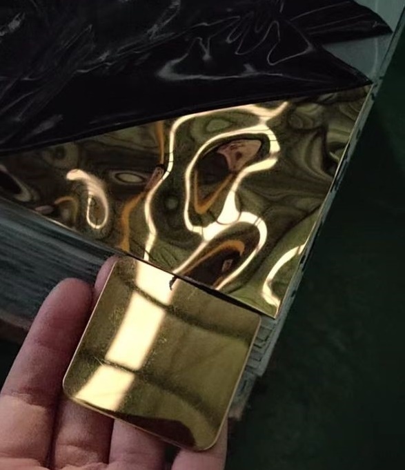 Stainless Steel Gold Water Ripple Sheet at 19470.00 INR in Mumbai ...