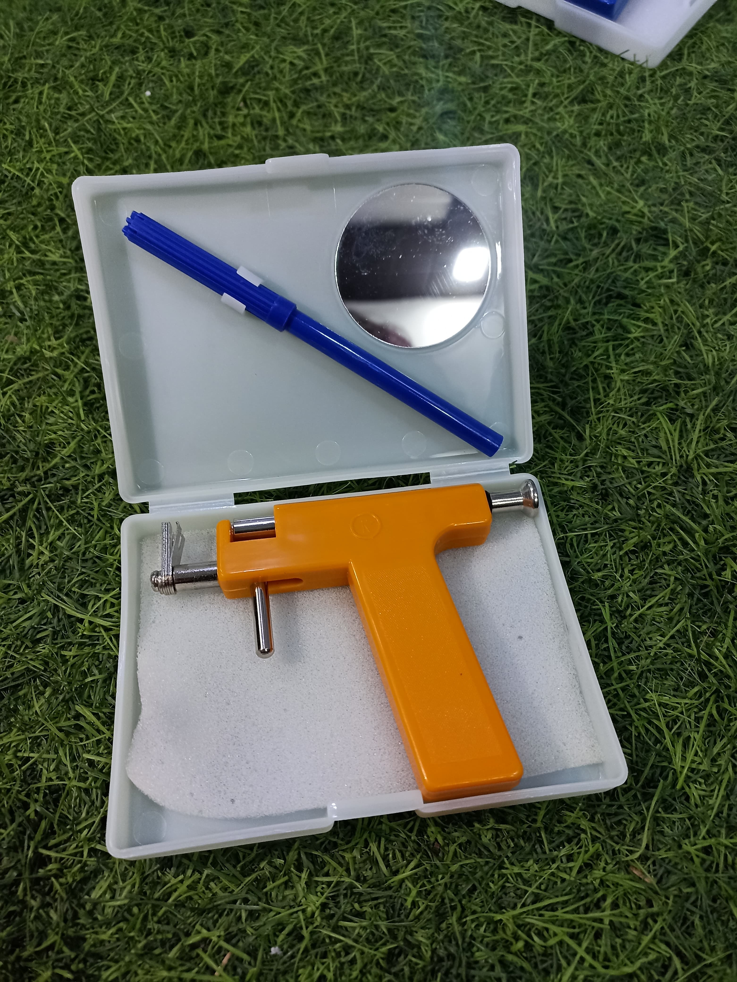 Ear Piercing Gun - Plastic & Metal Construction, Multicolour Design ...