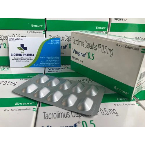 Tacrolimus Capsules Ip 0.5 Mg at Best Price in Navi Mumbai | Biotric Pharma