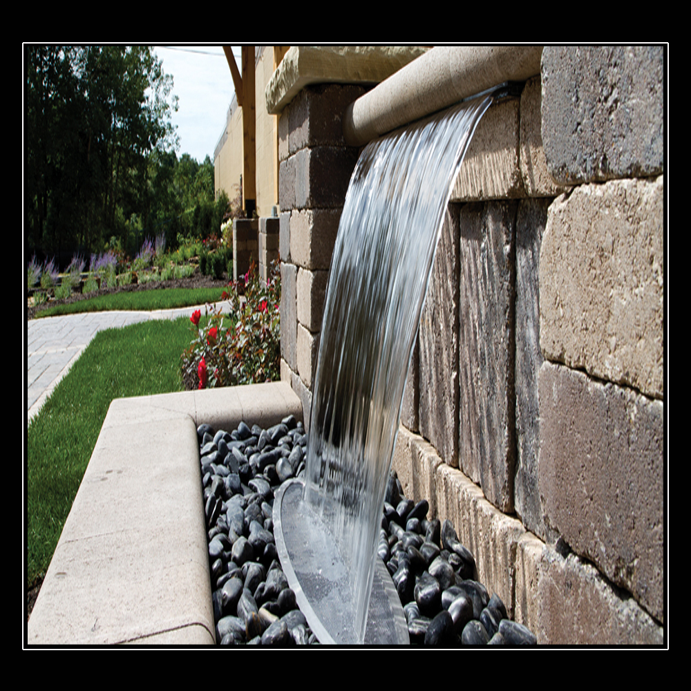 Sheet Waterfall Blade Nozzle - Fountain Type: Outdoor Fountains at Best ...