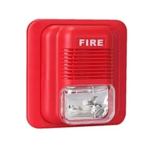 Abs Plastic Fire Alarm Hooter Dimension (l*w*h): 126(w)*126(h)*55(l ...
